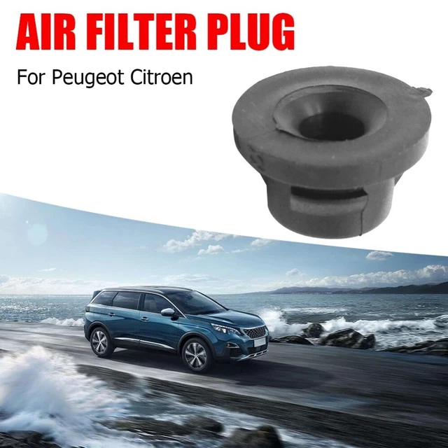 3PCS BLACK AIR Filter Plug Rubber Diesel Air Filter Grommet for Peugeot ...