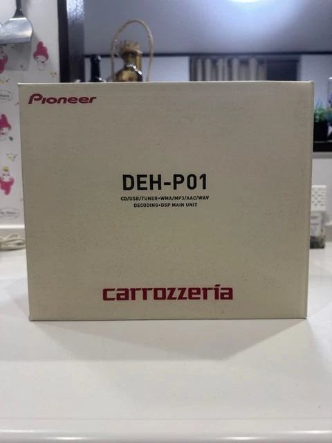 TESTED PIONEER CARROZZERIA DEH-P01 Amplifier Tuner Car Audio CD Player ...