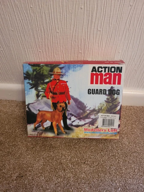 ACTION MAN 40TH Anniversary - Canadian Mountie Police Dog Brutus boxed ...