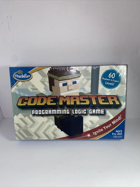 CODE MASTER CODING Programming Logic Game by Thinkfun New-Sealed $10.00 ...