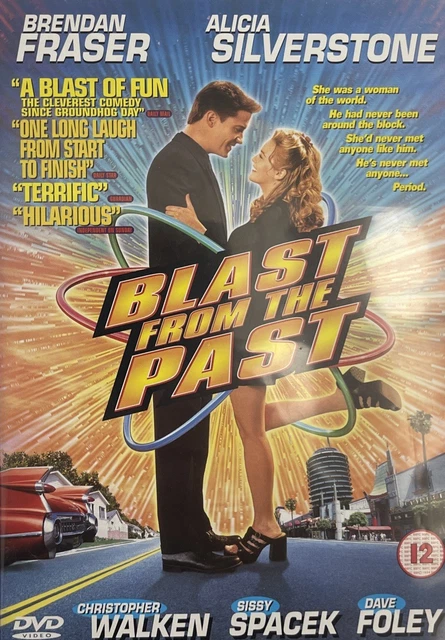 BLAST FROM THE PAST DVD Movie Film Brendan Fraser Alicia Silverstone ...