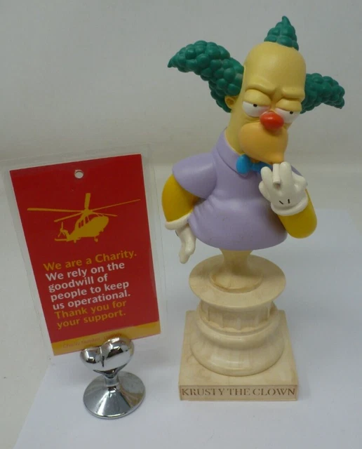 THE SIMPSONS KRUSTY The Clown Figurine by Matt Groening G3 £5.95 ...