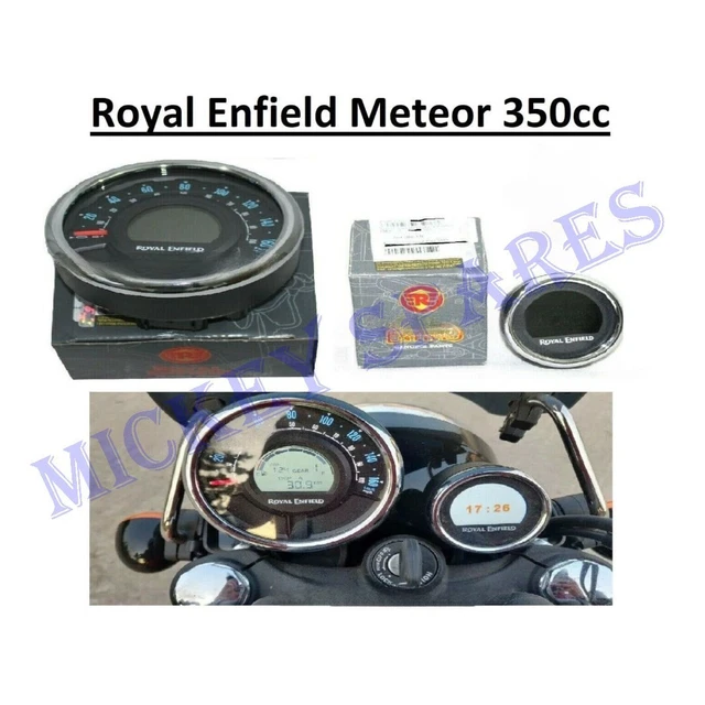 ROYAL ENFIELD METEOR 350cc "Instrument Cluster KMPH" & "Navigation ...