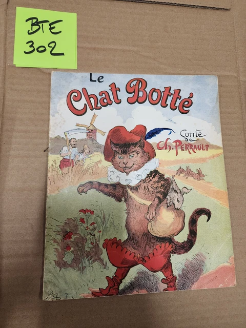 LIVRE LE CHAT BOTTÉ 1954, TALLANDIER imagerie merveilleuse de l'enfance ...