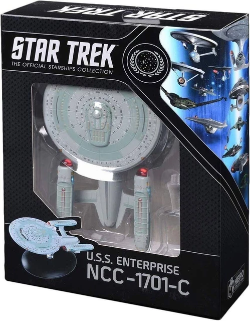 STAR TREK USS Enterprise NCC-1701-C Model Eaglemoss Hero Collection W ...