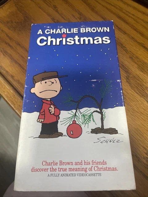 CHARLIE BROWN CHRISTMAS Movie Animated Cartoon Video Tape VHS Peanuts £ ...