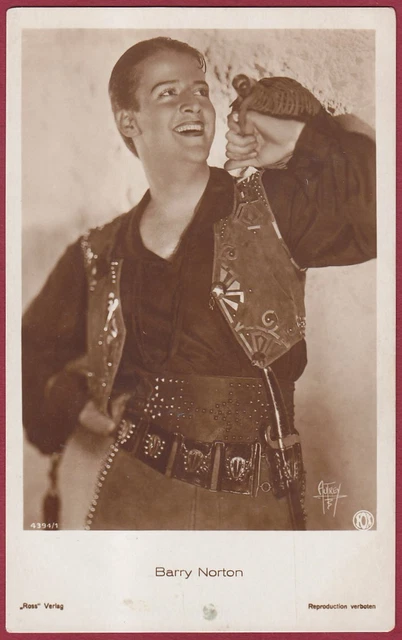 BARRY NORTON 11TH ACTOR ACTOR ACTOR CINEMA MOVIE Postcard REAL PHOTO ...