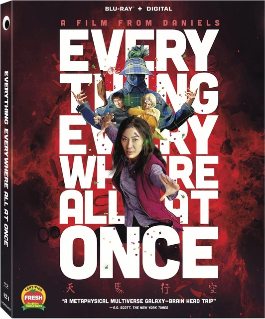 EVERYTHING EVERYWHERE ALL At Once (Blu-ray) Jamie Lee Curtis Michelle ...
