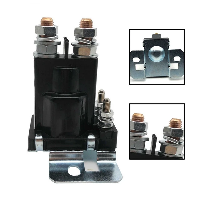 RELAY 4 PIN Contactor Relay High Current Metal&Plastic New 8mm 1 Piece ...
