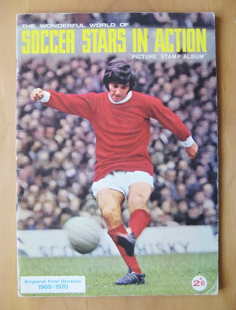 FKS WONDERFUL WORLD Of Soccer Stars 1969/1970 EMPTY Football Sticker ...