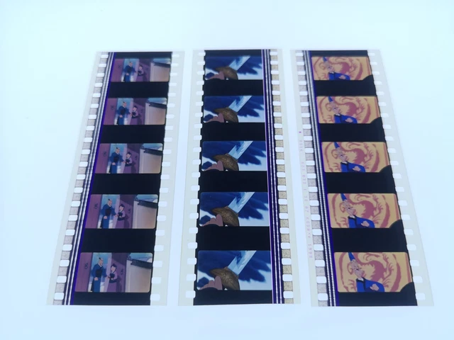 WALT DISNEY MULAN 35mm Animation Film Cell Strips Frames Collectable ...