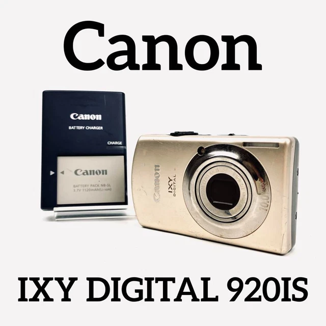 CANON IXY DIGITAL 920 IS Gold PowerShot SD880 IS DIGITAL IXUS 870 IS w ...