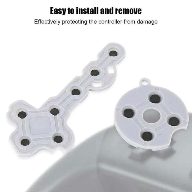 CONDUCTIVE RUBBER BUTTON Contact Pads for Xbox 360 Controller Gamepad 1 ...