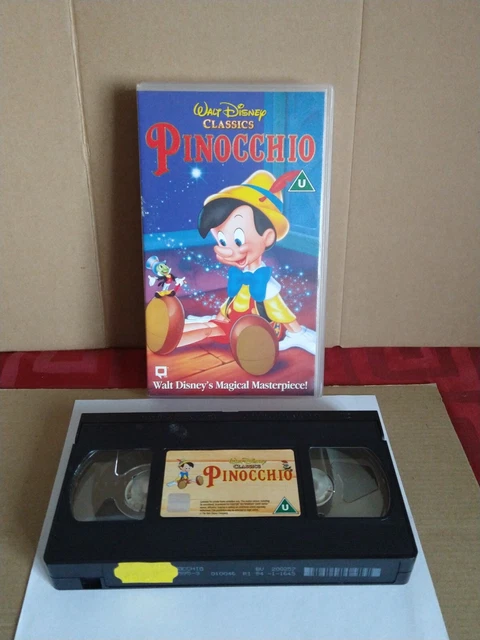 WALT DISNEY CLASSICS Pinocchio VHS VIDEO U Children's Family £2.50 ...