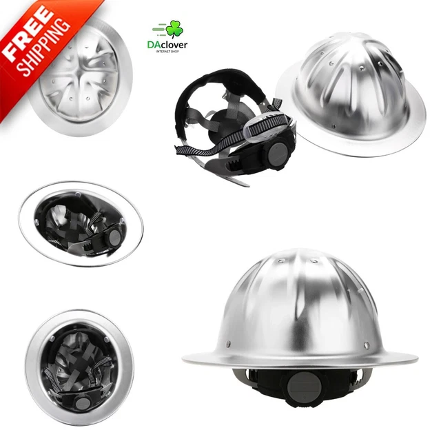 WORK FULL BRIM Construction Hard Cap Safety Helmet Protection Hardness ...