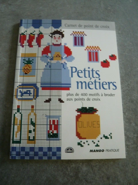 CARNET DE POINT De Croix - Petits Metiers - Mango Pratique Dmc 2001 EUR ...