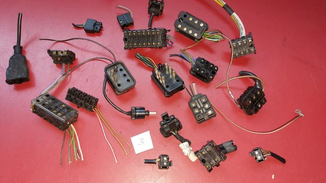 20 PLUG SOCKET Housing Rundsteckhuelse Porsche Mercedes W126 R107 W123 ...