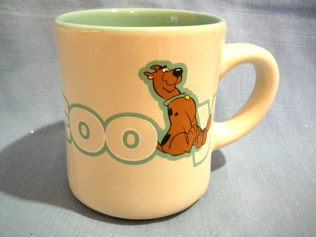 VINTAGE 1997 SCOOBY Doo~Scooby Mug~Cartoon Network~Warner Bros~Hanna ...