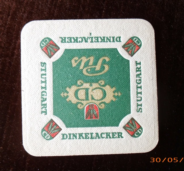 BIERDECKEL DINKELACKER STUTTGART CD Pils alter Bierdeckel EUR 1,00 ...