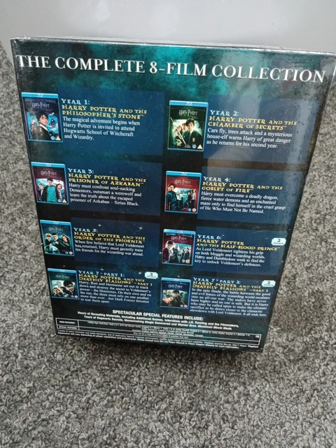 HARRY POTTER: THE Complete 8-Film Collection (Bluray Boxset) New Sealed ...