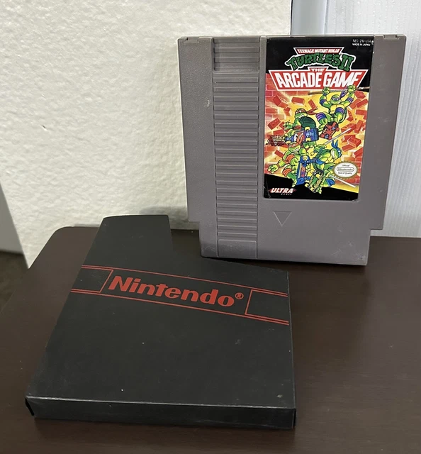 TEENAGE MUTANT NINJA Turtles II: The Arcade Game (Nintendo NES, 1990 ...