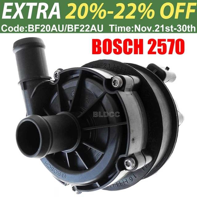 BOSCH 2570 BRUSHLESS Circulation Pump DC 12V Electric Hot Water Cooling ...