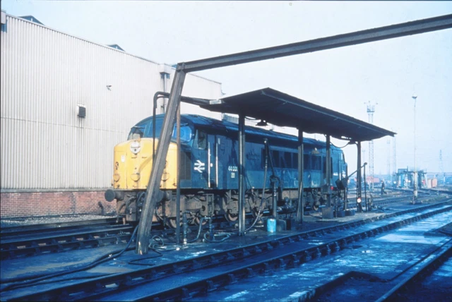 127 COLOUR RAILWAY Slide Class 44 001 Scafell Pike At Toton Dated 1976 ...