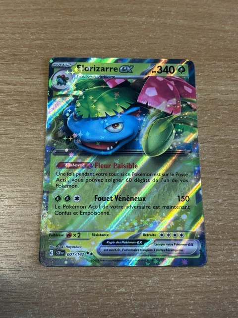 CARTE POKÉMON FLORIZARRE ex 001/142 EV07 Couronne Stellaire Fr Neuf EUR ...