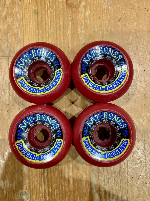 POWELL PERALTA VINTAGE OG Rat Bones. Cherry Red. 60mm 97a. £95.00 ...