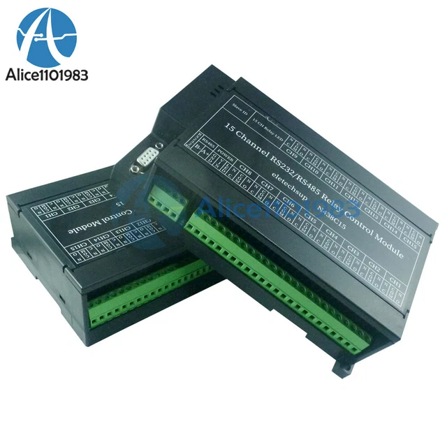 RS485 RS232 MODBUS RTU Relay PLC DO PC UART Serial Port Switch ...
