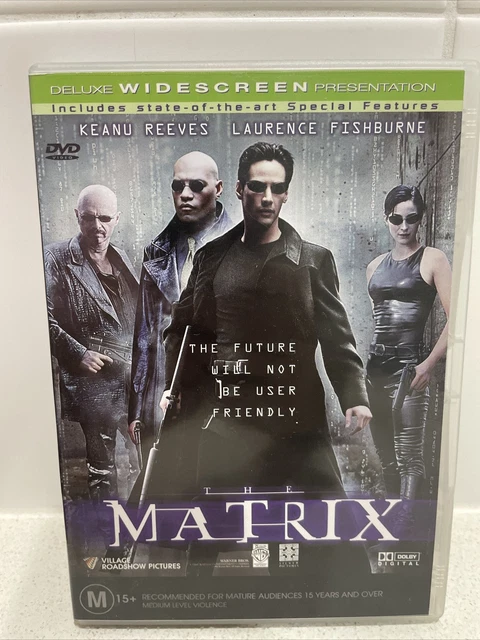 THE MATRIX | (DVD, 1999) Keanu Reeves Laurence Fishburne Fast Post EUR ...
