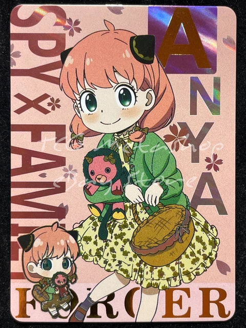 ANNA FORGER SPY x Family Goddess Story Anime Waifu Doujin Card ACG EUR ...