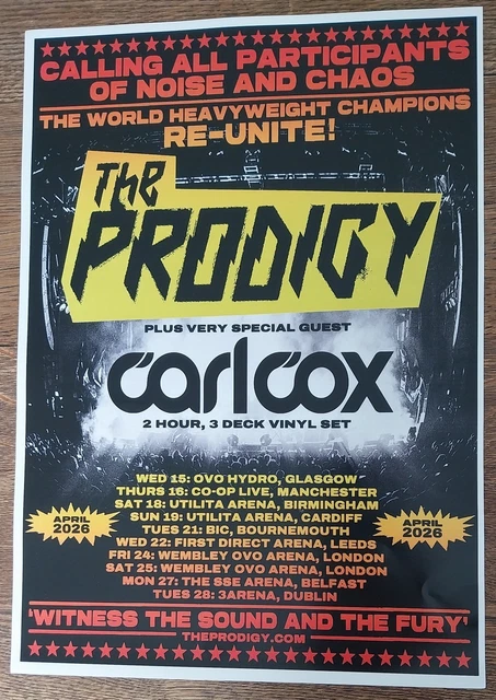 The prodigy tour 2026 | Portugalessence.com