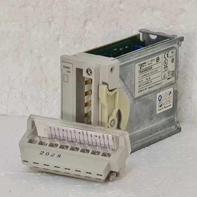 SCHNEIDER TSXAMZ600 ANALOG I/O Module, Modicon TSX Micro, 4 High Level Inputs $1,906.02 ...