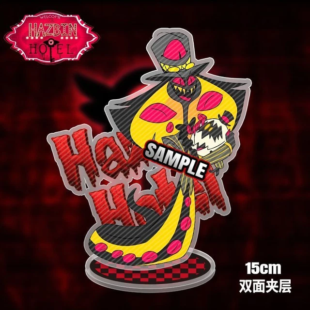 15 CM HAZBIN Hotel Sir Pentious AD KEE Collezione figure acriliche con ...