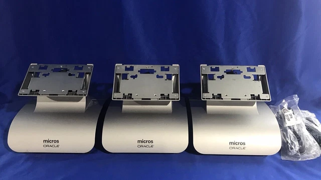 LOT OF 3 MICROS Oracle Workstation 6 POS Terminal Docking Station ...