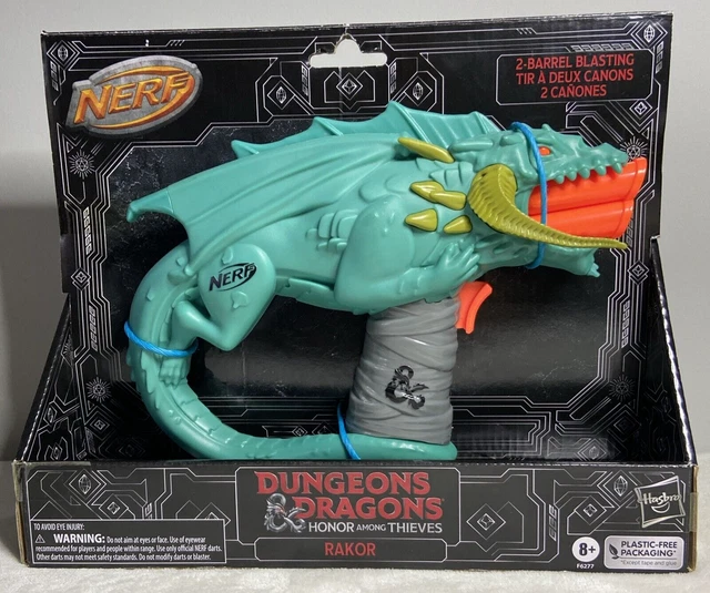 NERF BLASTER, D&D Rakor, 4 Elite 2.0 Darts D&D Honor Among Thieves, New ...