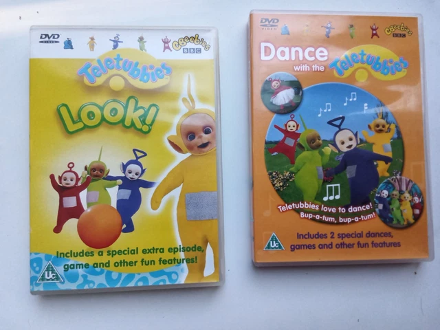 DVD TELETUBBIES LOOK and dance with the teletubbies dvd bbc cbeebies £6 ...