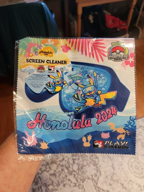 POKEMON 2024 HAWAII World Championships Screen cloth/Type Chart sealed ...