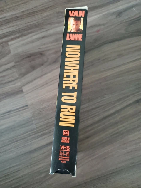 NOWHERE TO RUN (VHS Tape, 1993) Jean-Claude Van Damme $7.16 - PicClick CA