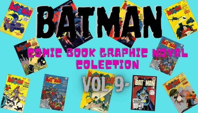 BATMAN COMIC BOOK Collection On PC DVD Rom (CBR Format) Vol 9 £9.99 ...