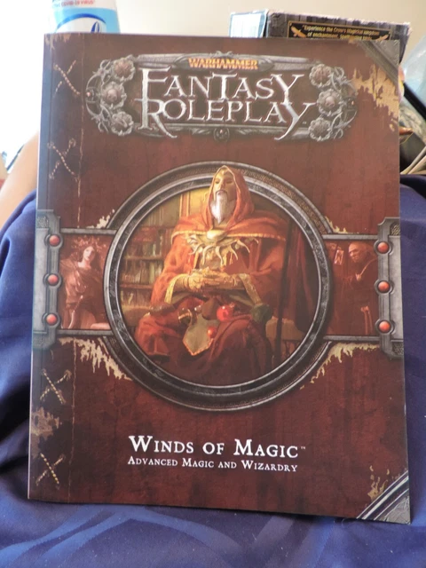 WARHAMMER FANTASY ROLEPLAY Book Winds Of Magic Advanced Magic ...