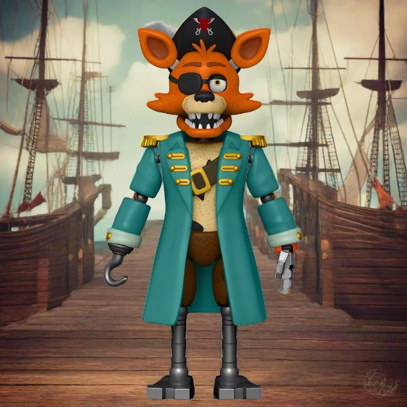 FIVE NIGHTS AT Freddy's Dreadbear Captain Foxy Figure £54.84 - PicClick UK