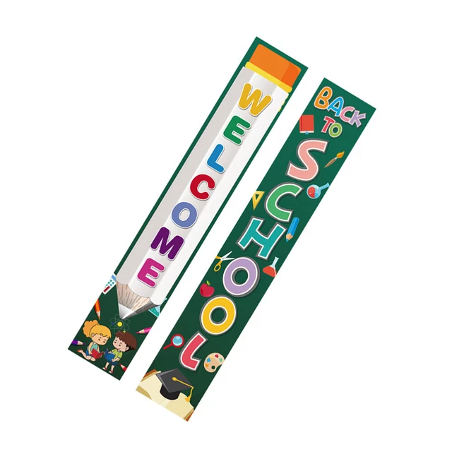 WELCOME BACK TO school banner first day of school welcome banner School ...
