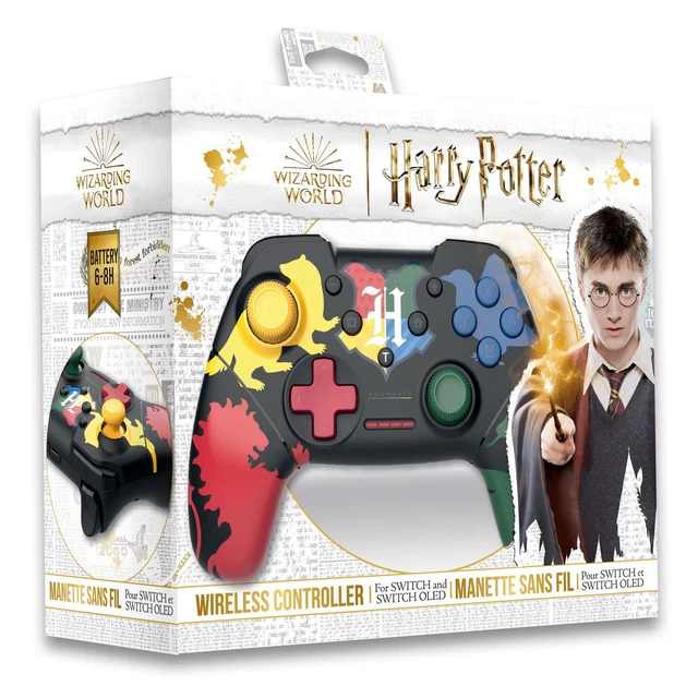 TRADE INVADERS HARRY Potter - Mando inalámbrico Switch - 4 Casas EUR 53 ...
