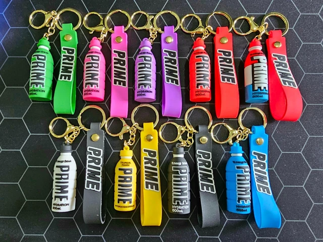 PRIME HYDRATION ENERGY Drink Keychain Keyring $15.00 - PicClick AU
