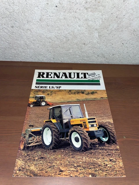 BROCHURE PROSPEKT PROSPECTUS TRACTEUR RENAULT SERIE LS-SP tractor-traktor-someca EUR 6,99 ...