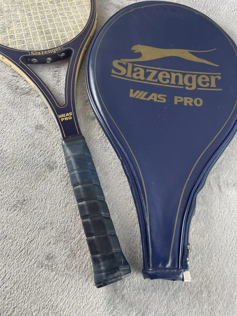 SLAZENGER VILAS PRO Graphit/Holz Tennisschläger (4 1/2) Vintage EUR 66 ...