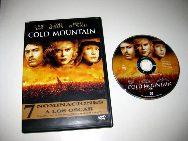 COLD MOUNTAIN DVD Jude Law Nicole Kidman, Renee Zellweger £14.94 - PicClick UK