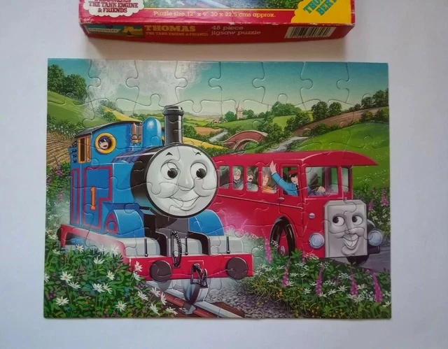 THOMAS THE TANK Engine Jigsaw Puzzle Complete - Vintage - Chad Valley £ ...